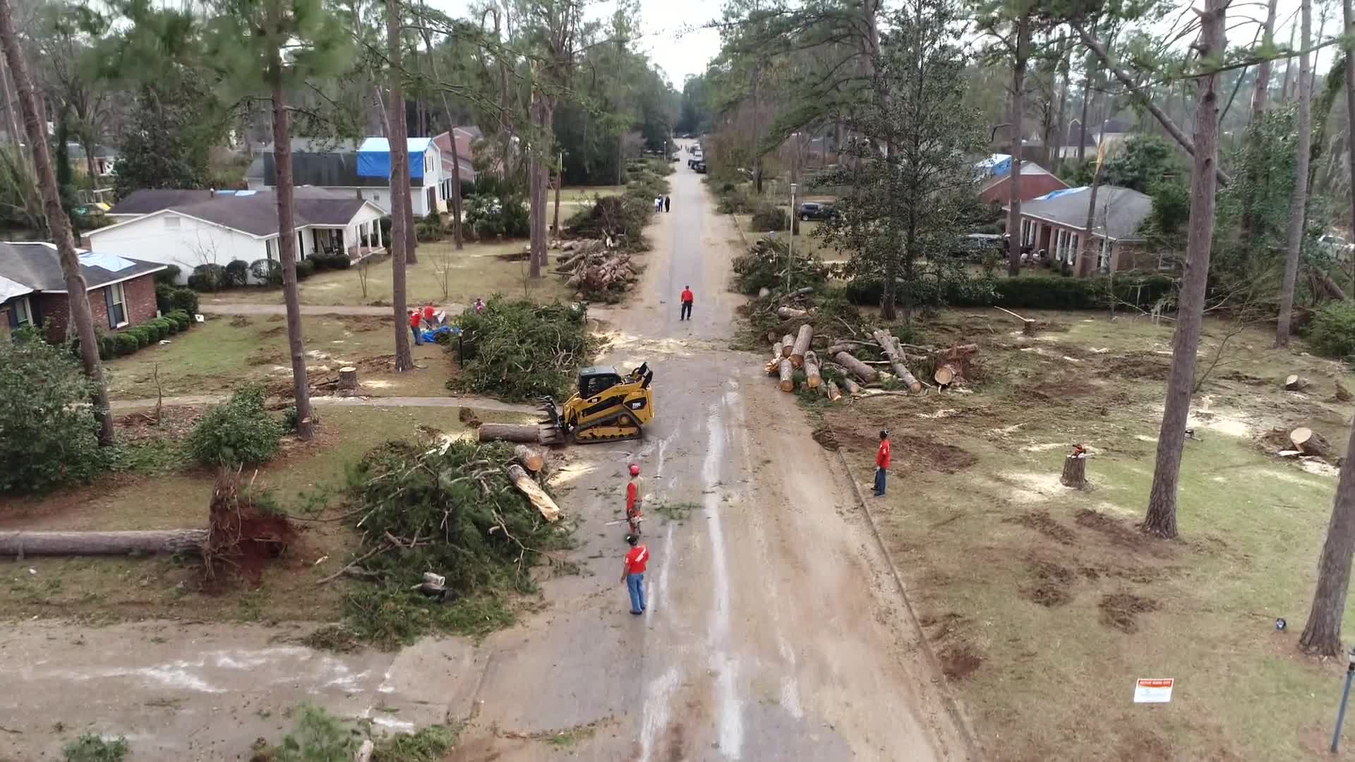 Storms Rip Through Georgia
