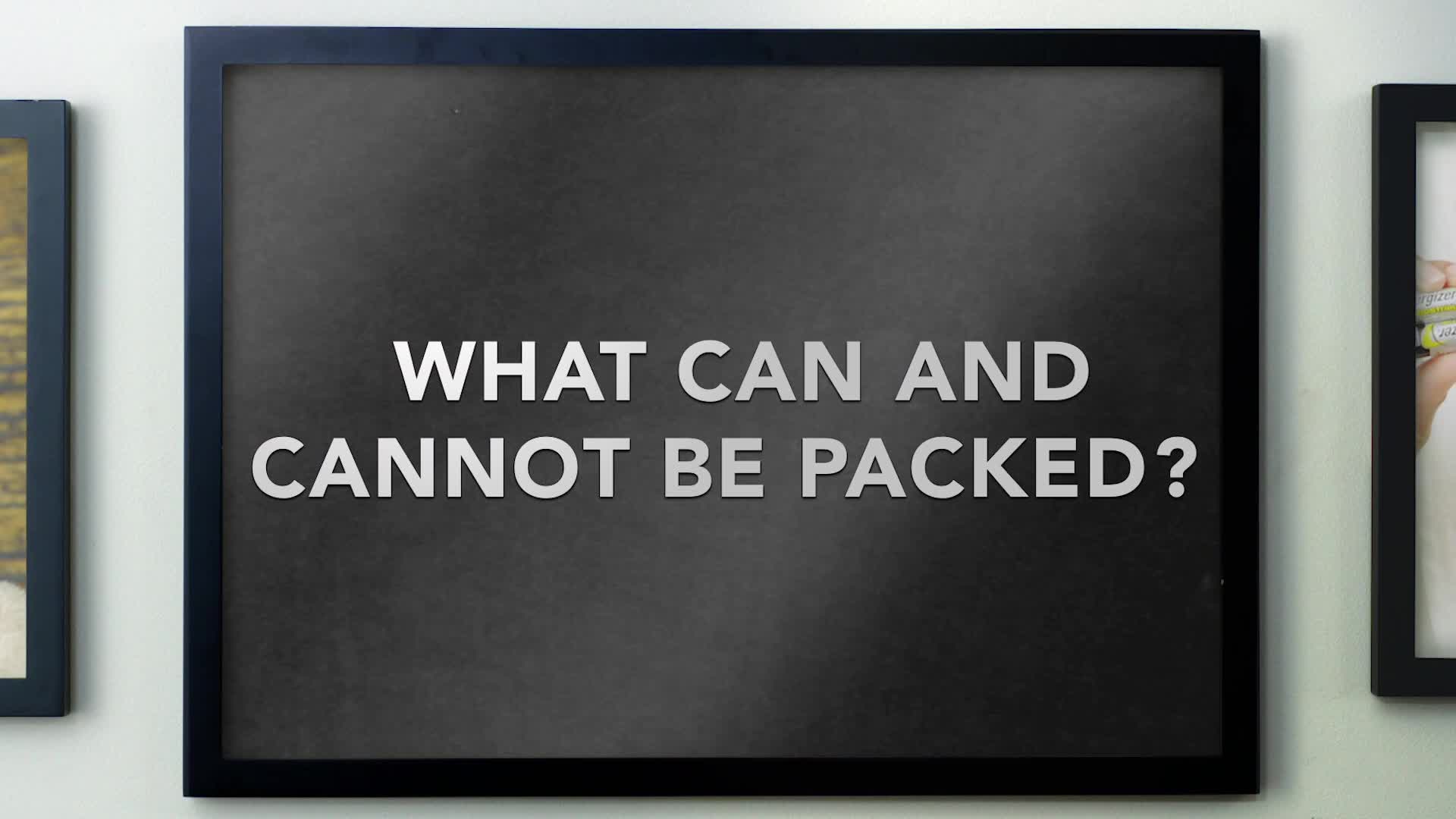 What Can and Cannot Be Packed?