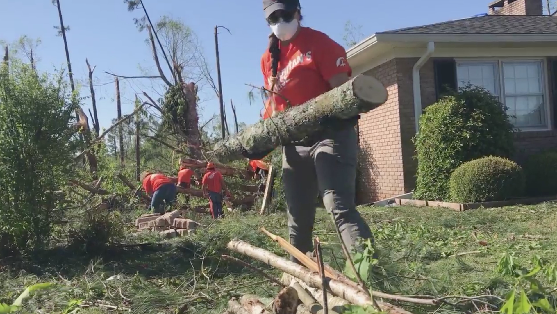 Bringing Relief After Southern Storms