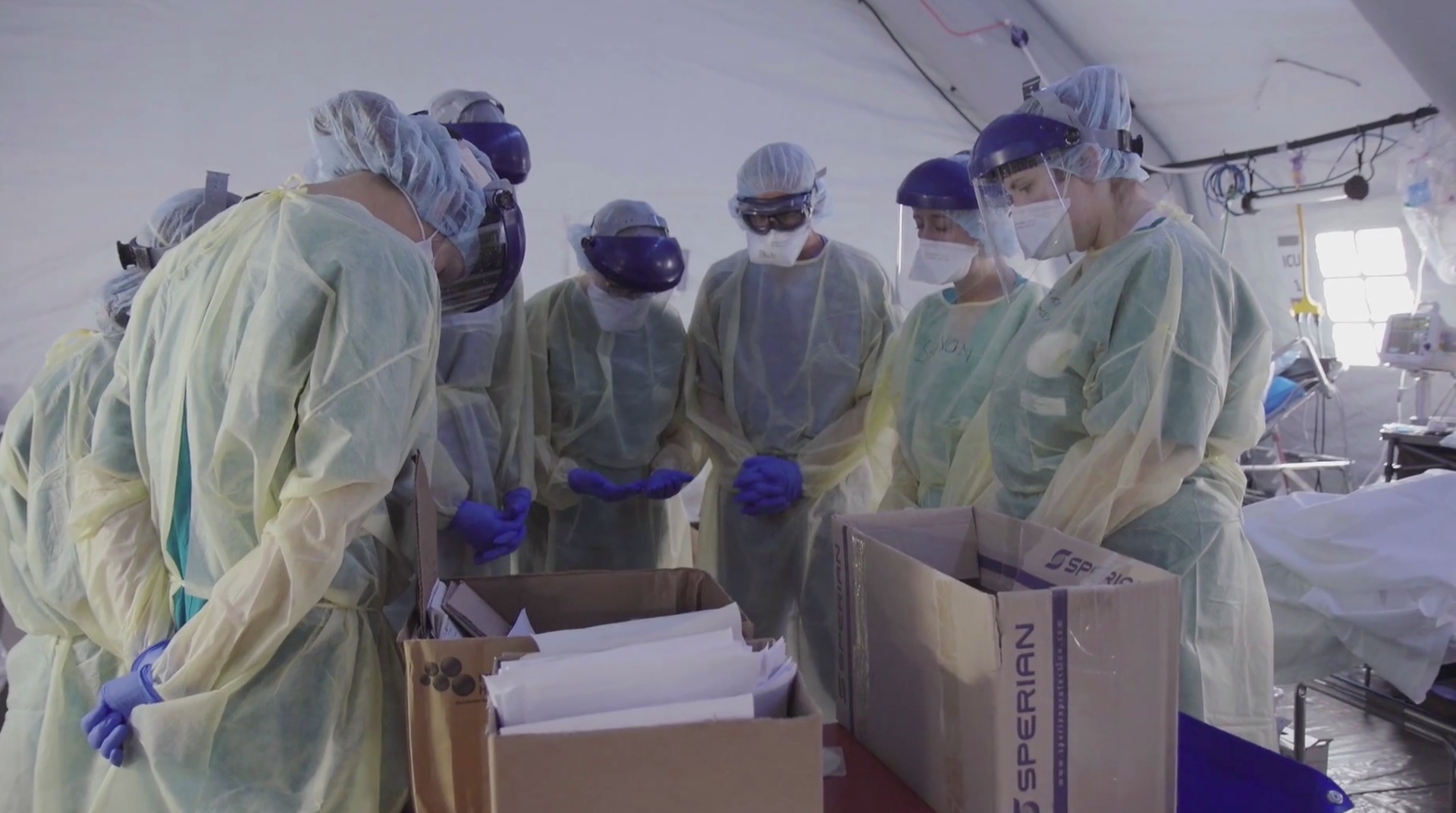 Tears and Prayers in Italy