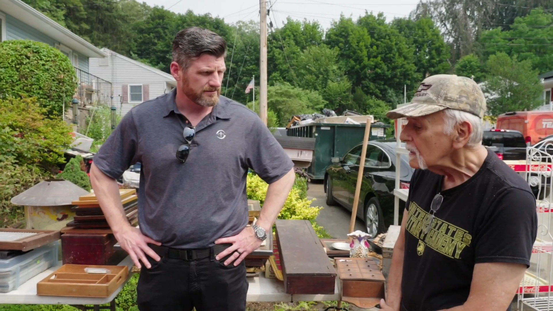 Edward Graham Sees Relief Work in Highland Falls